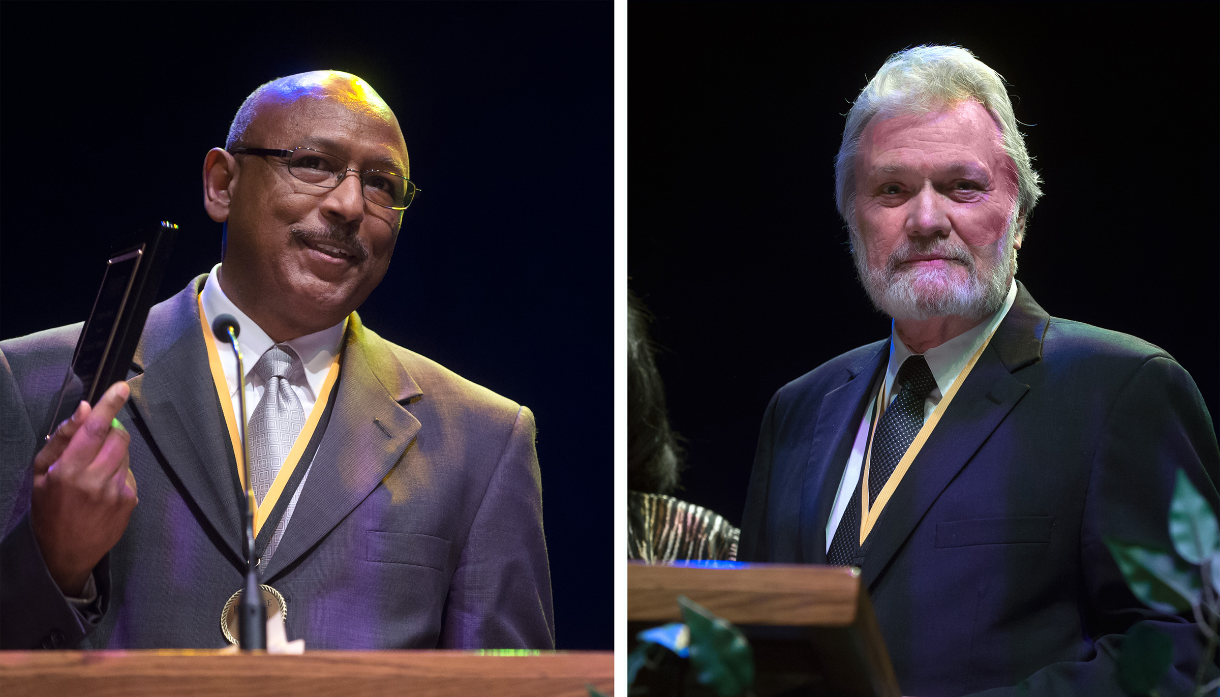 Brown, Holt receive Purdue's Dreamer Award - News - Purdue University