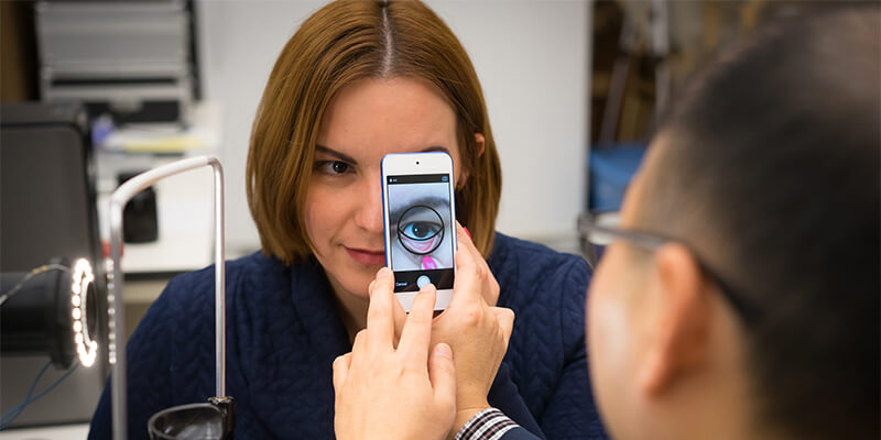 Smartphone app to help assess anemia by taking a picture of a person’s ...