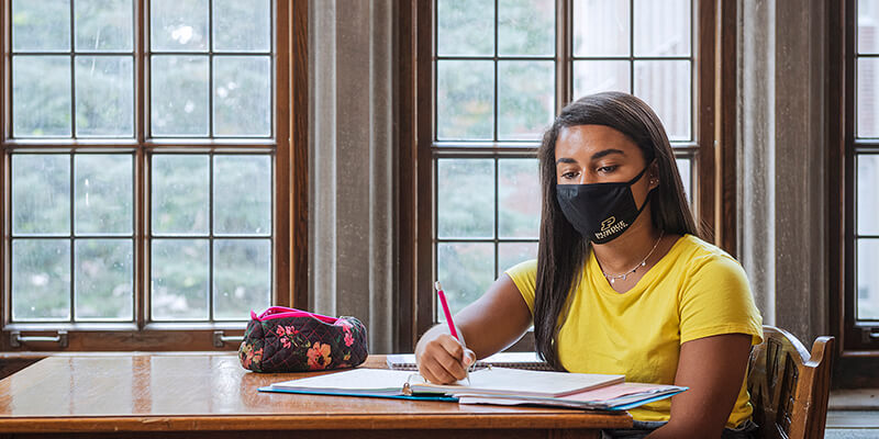 Wearing a mask works only if worn properly - Purdue University News