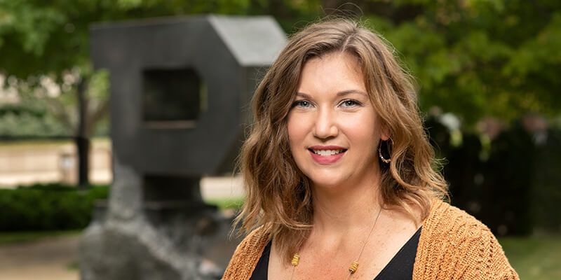 CSSAC chair Q&A: Sara Mellady - Purdue University News