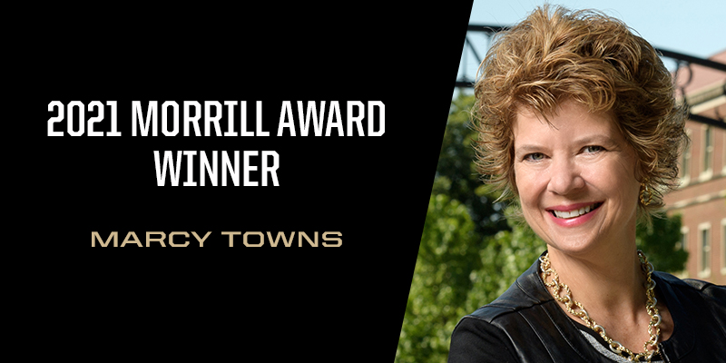 2021 Morrill Award winner announced - Purdue University News