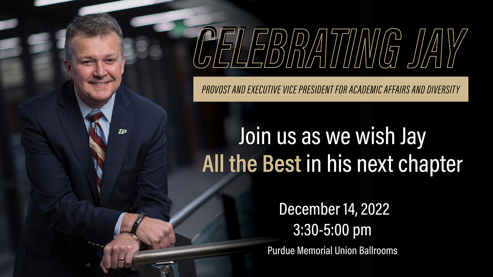 Campus community invited to join in wishing Provost Jay Akridge ‘all ...