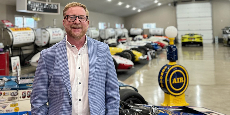 Racing advocate and Purdue Global advisory board member Michael Good ...