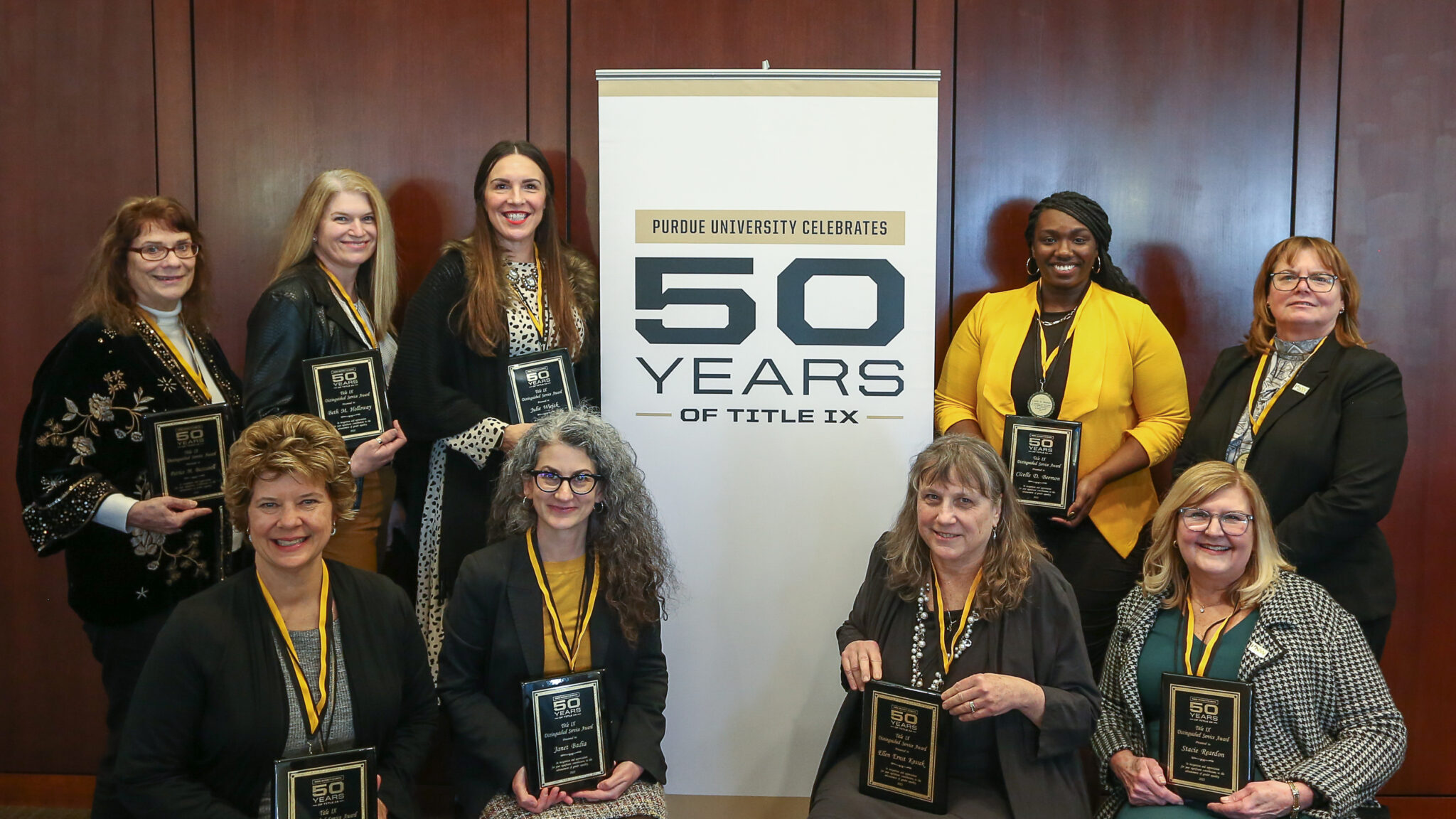 Title IX Distinguished Service Award Recipients