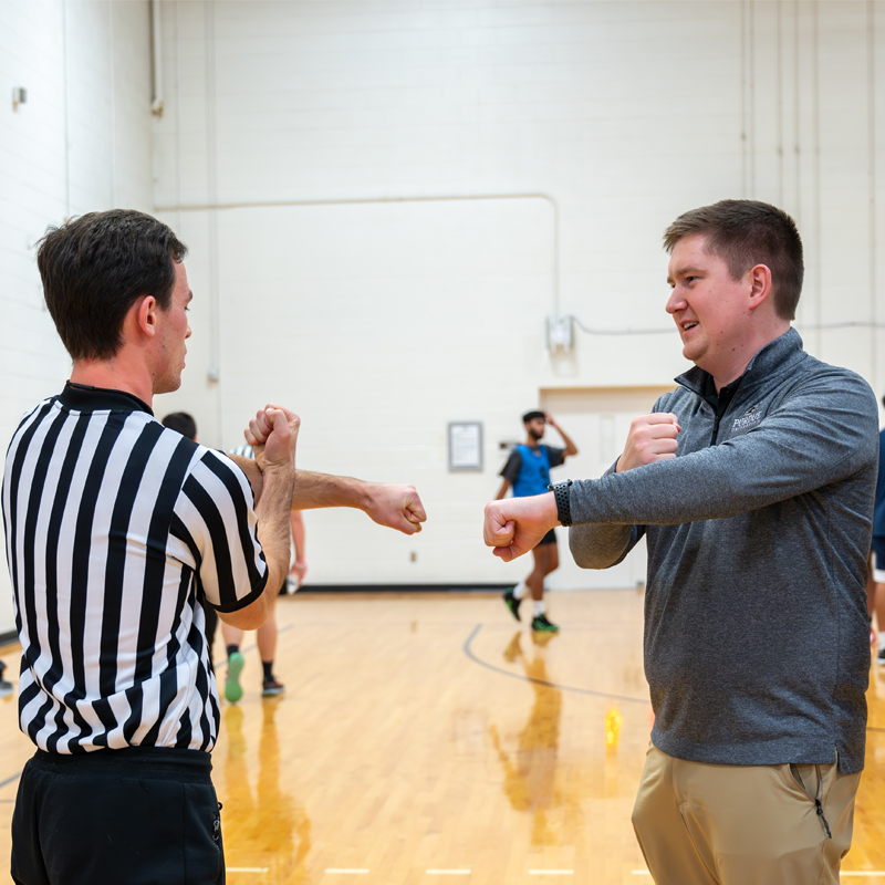 IM Sports Officials Rule the Court - Vice Provost for Student Life ...