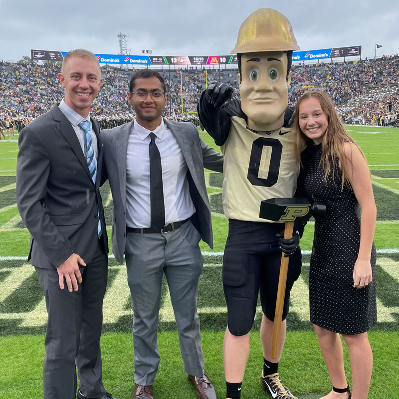 Three students honored with Purdue Homecoming Pillars of Excellency ...